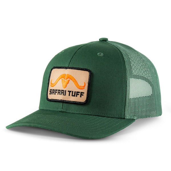 Safari Tuff Cape Buffalo Patch Hat